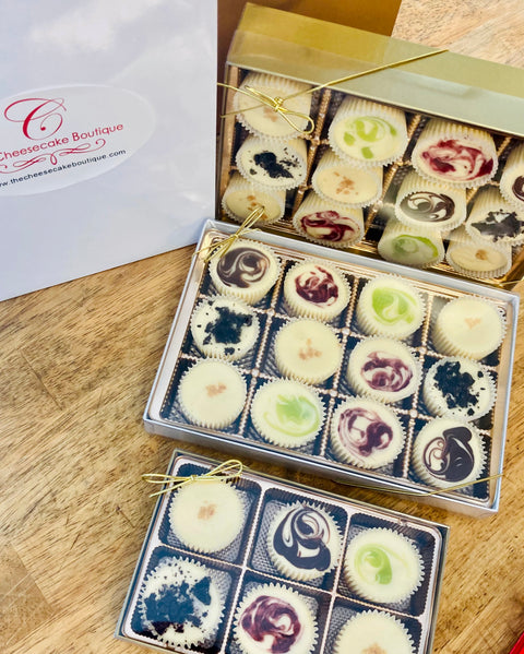 Cheesecake Minis | Gluten Free | Vegan | The Cheesecake Boutique